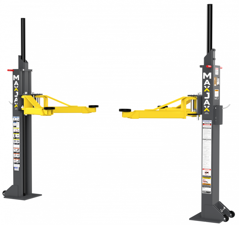 MaxJax M7K Portable Two Post Car Lift Offical Europe Distributor