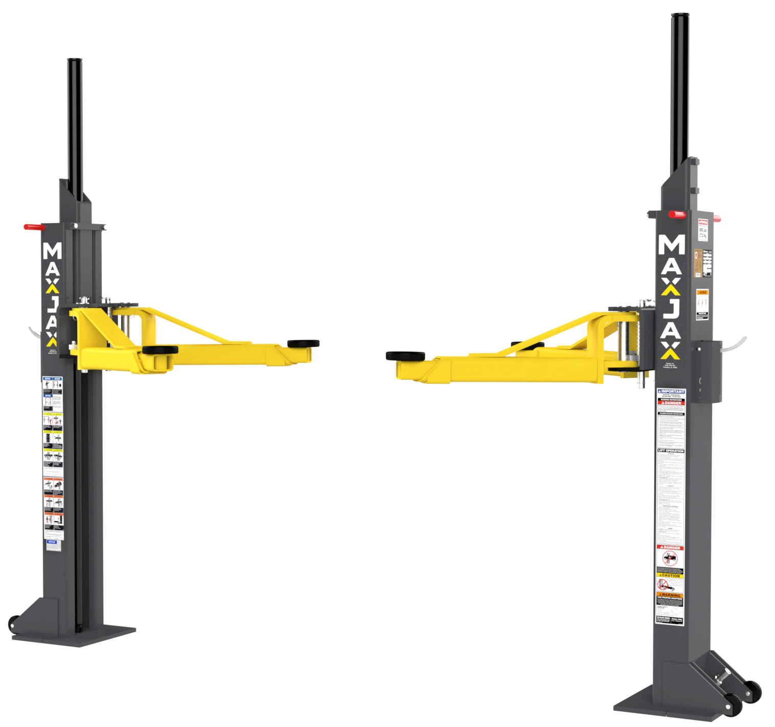 MaxJax M7K Portable Two Post Car Lift Offical Europe Distributor
