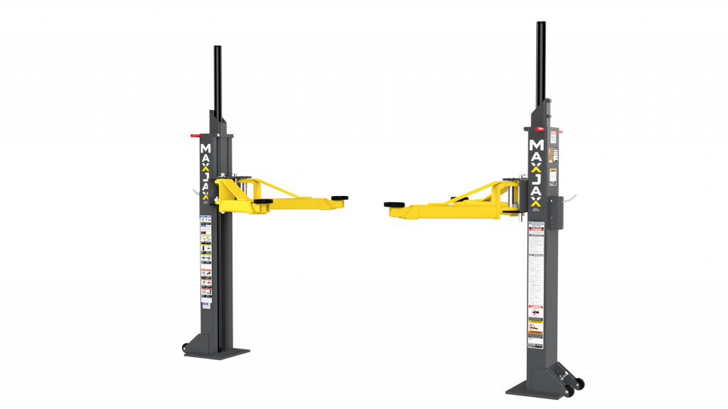 MaxJax M7K Portable Two post Lift - MaxJax Europe
