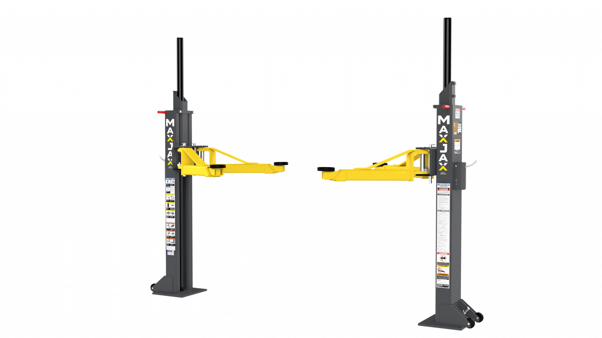 MaxJax M7K Portable Two post Lift - MaxJax Europe