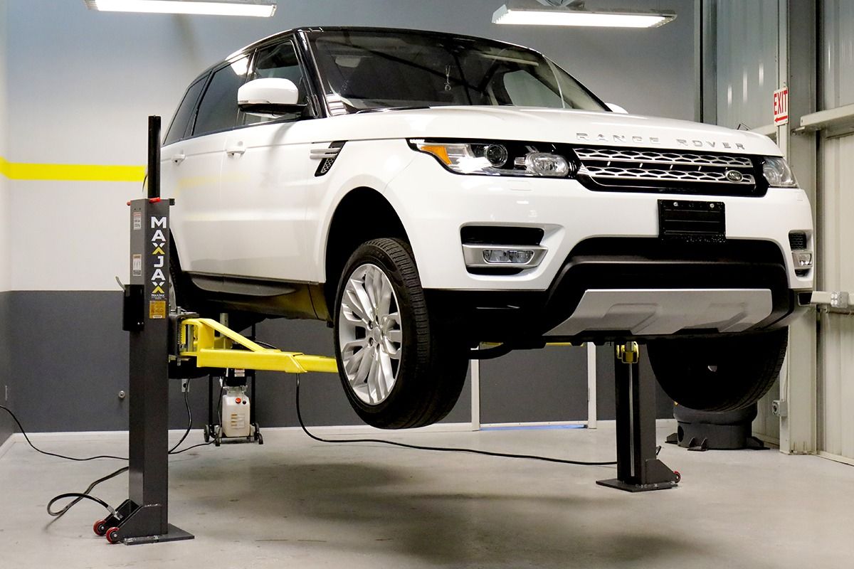 MaxJax M7K Portable Two Post Car Lift Offical Europe Distributor